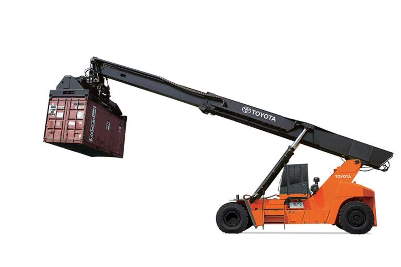Container Reach Stacker China Aangepaste 45 Ton Full Container Reach
